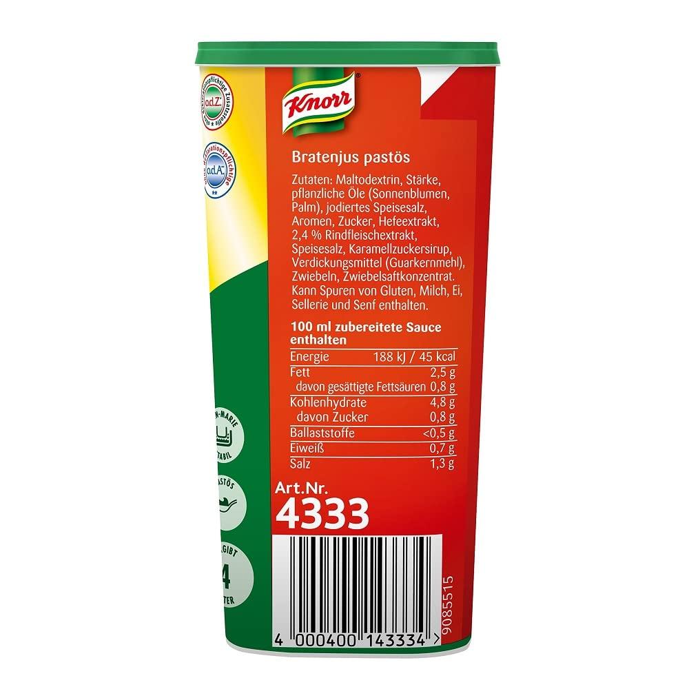 Knorr Roast Jus Past s 400g - Versatile Clear Gravy Roast & Brown Sauce ...