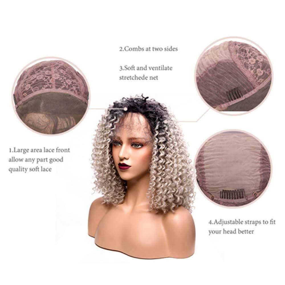 Afro Wig for Women - Long Wavy Synthetic Hair for 70s 80s & 60s Cosplay ...