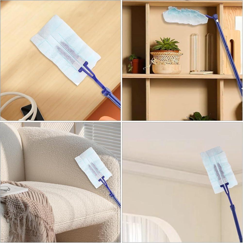 dusting cloth with handle