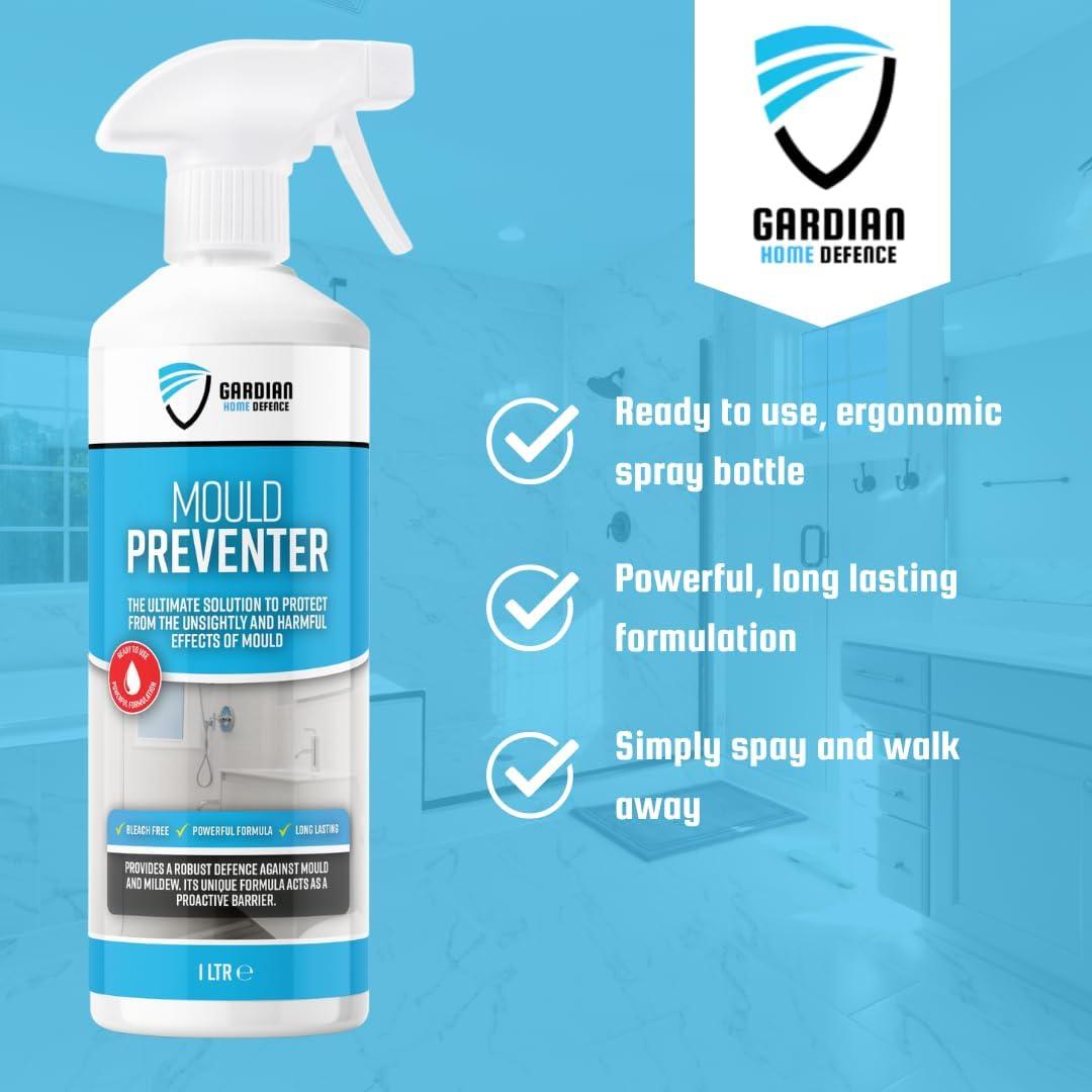 Gardian Mould Preventer Spray - 1 Litre - Powerful Anti Mould Spray to ...