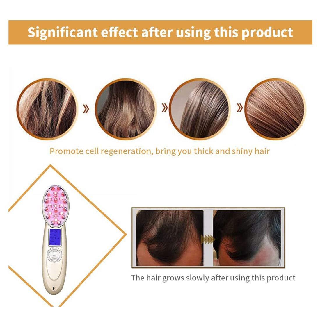 Qwaszx Electric Growth Comb - Anti-Hair Failure & Scalp Health | USB ...