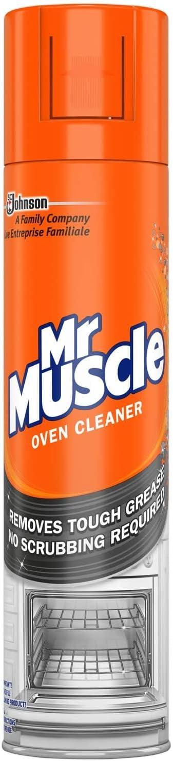 Mr Muscle Oven Cleaner Spray (300 Ml)- Oven BBQ Cleaner Degreaser- for ...