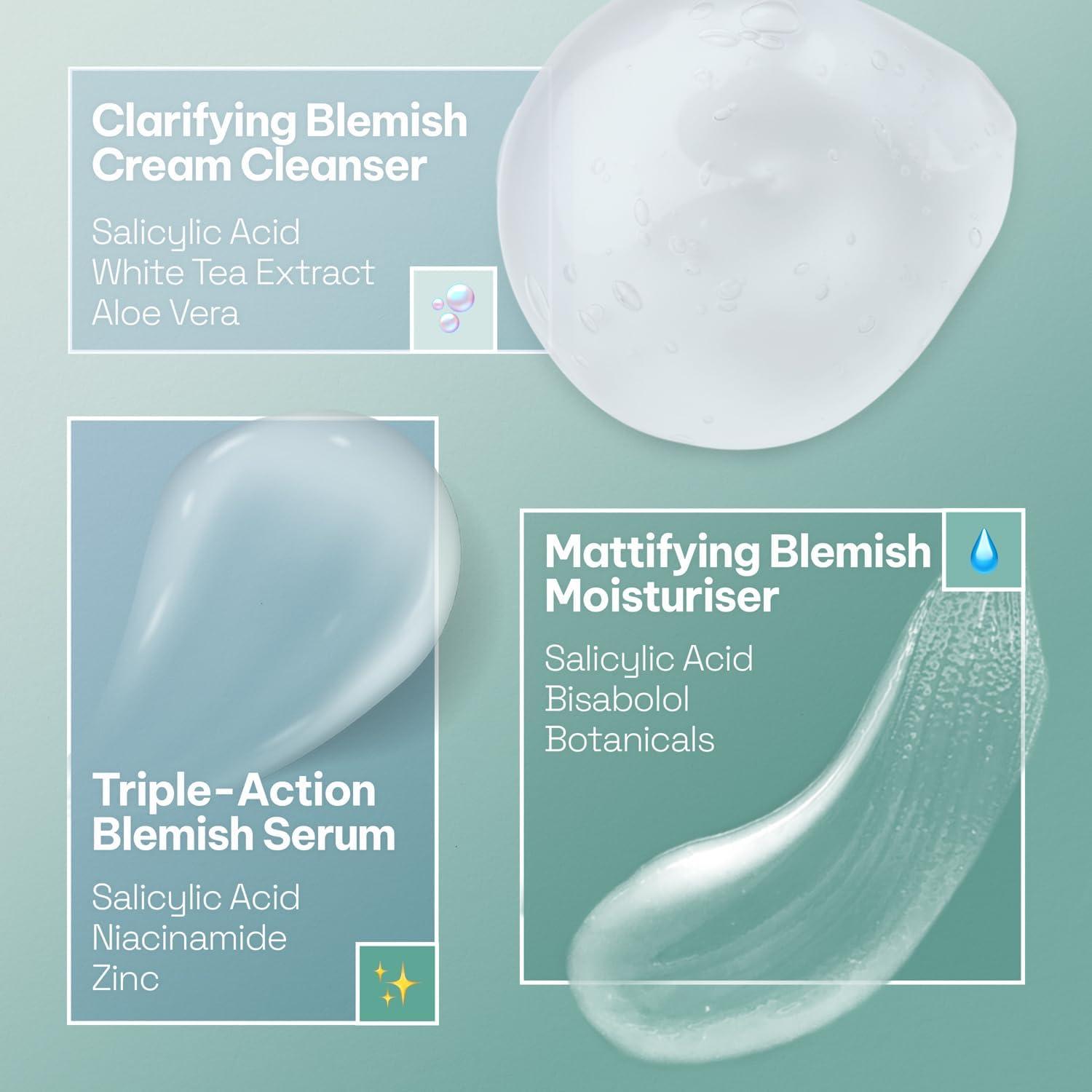 Cetaphil Gentle Clear Mattifying Blemish Face Moisturiser 89ml ...