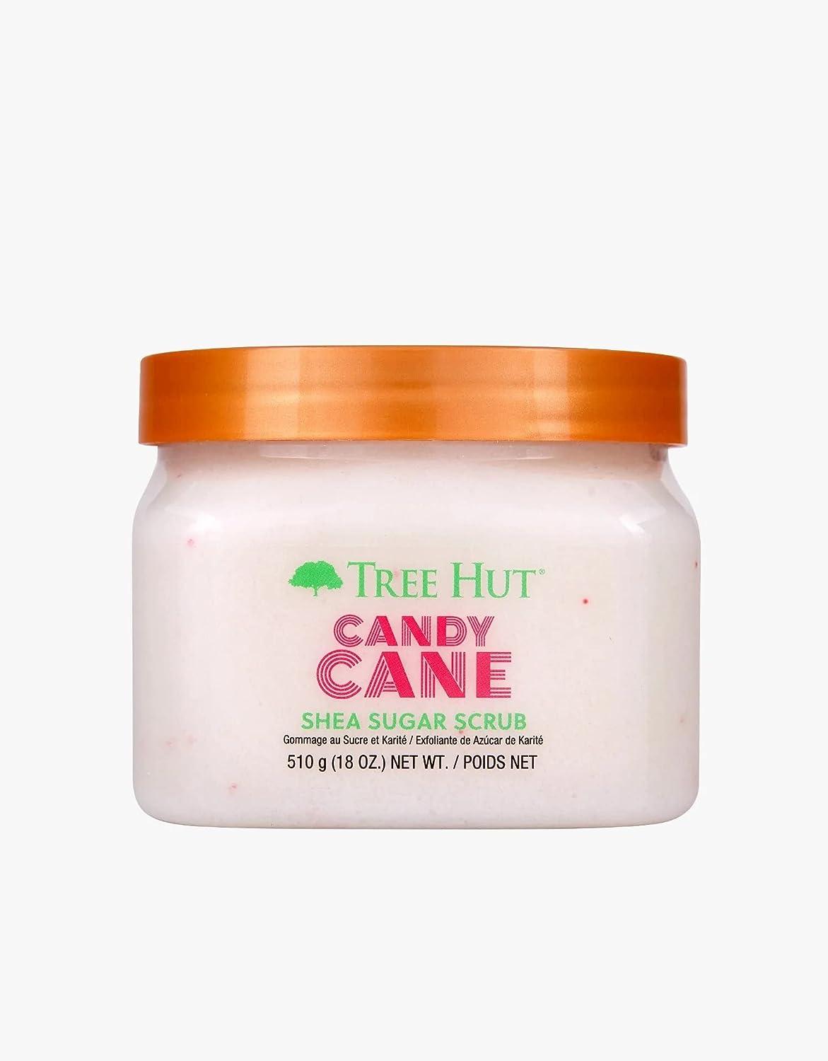 Tree Hut Candy Cane & Holiday Cheer Shea Sugar Body Scrub - 18oz (2 ...