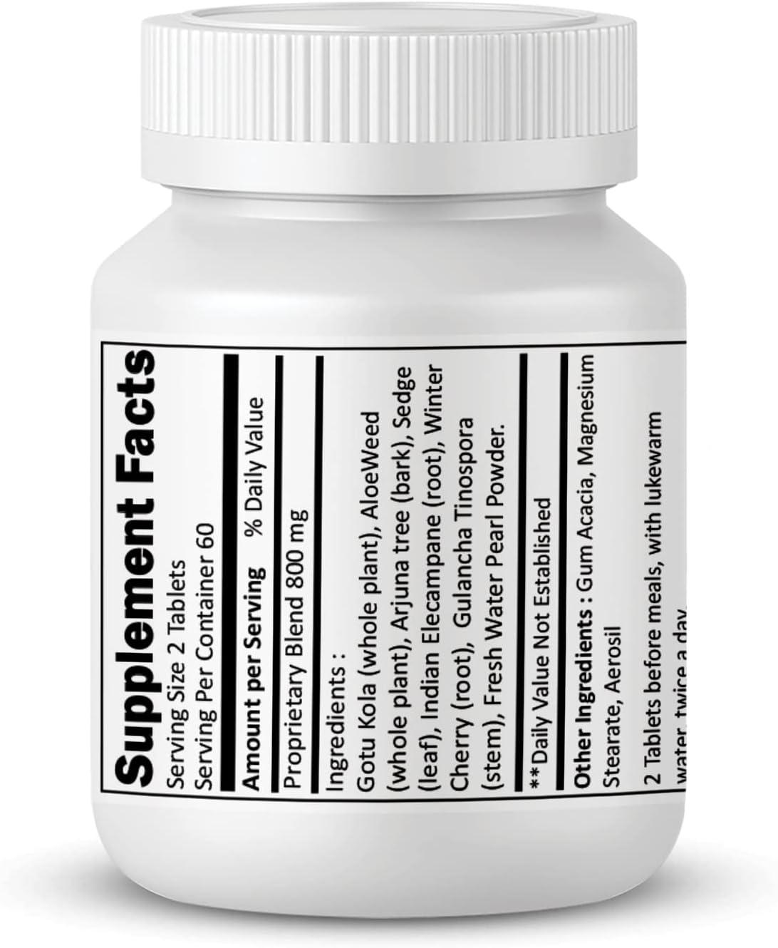 Ivy's Mukta Vati Ayurvedic Herbal Supplement - Pack of 4