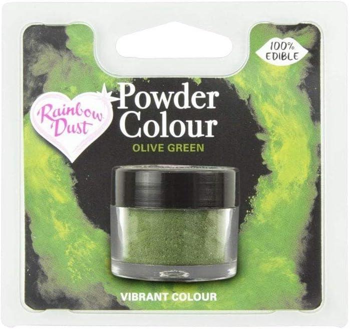 Rainbow Dust Olive Green Food Powder Colour