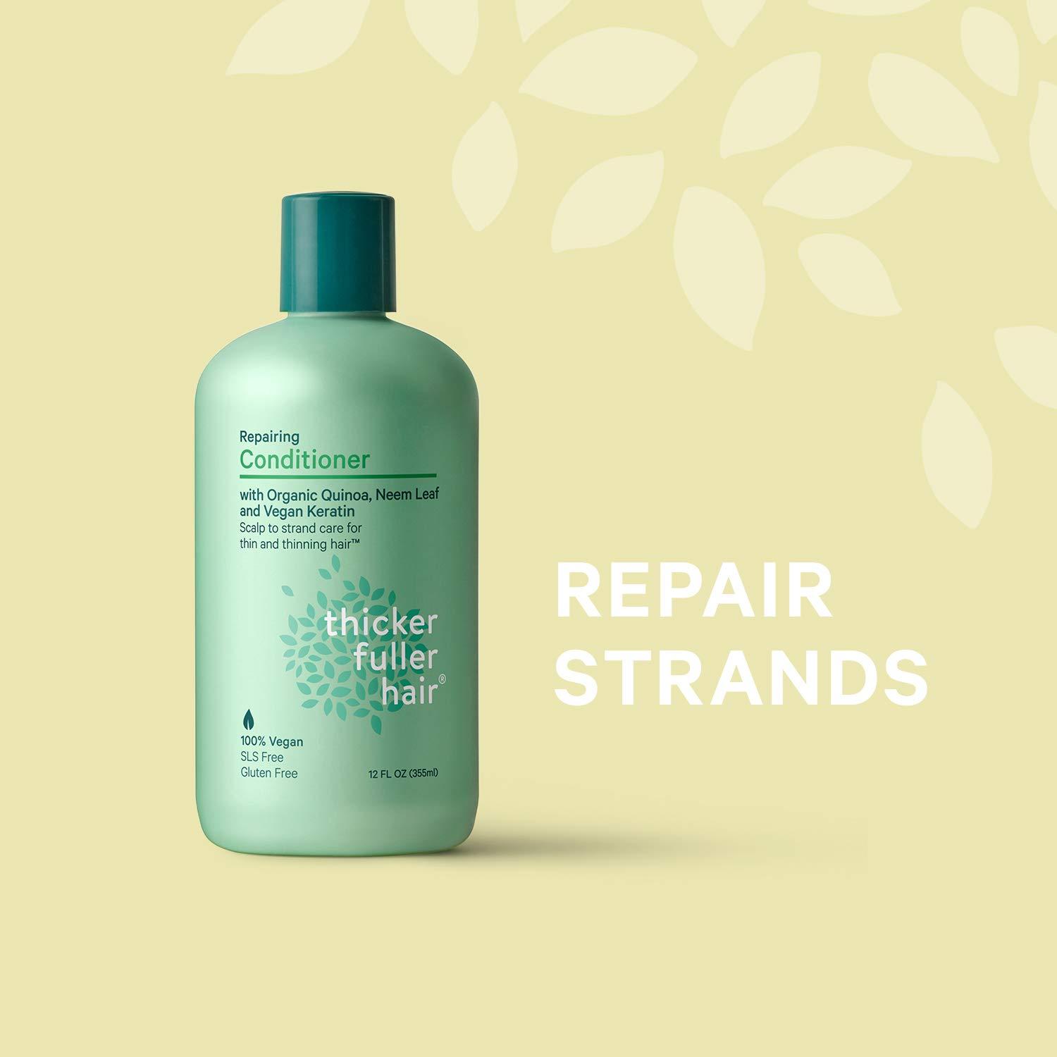 Thicker Fuller Hair Repairing Conditioner 12 Oz - Green | For Thicker ...