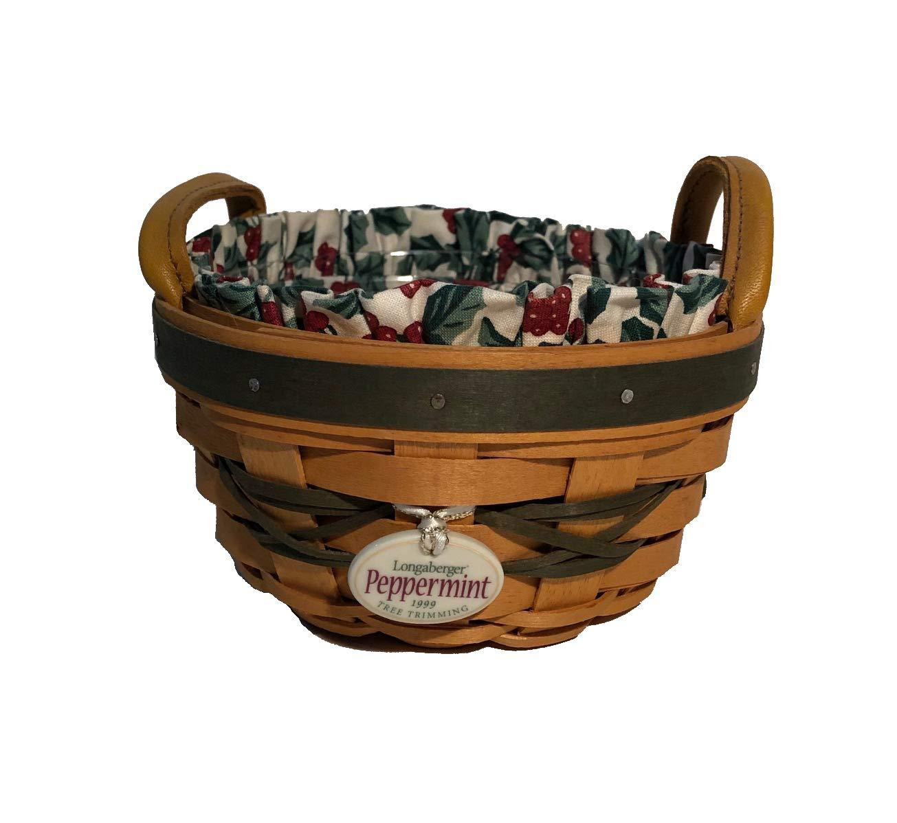 Longaberger Tree Trimming Peppermint Basket Combo (Green) | Buy Now ...