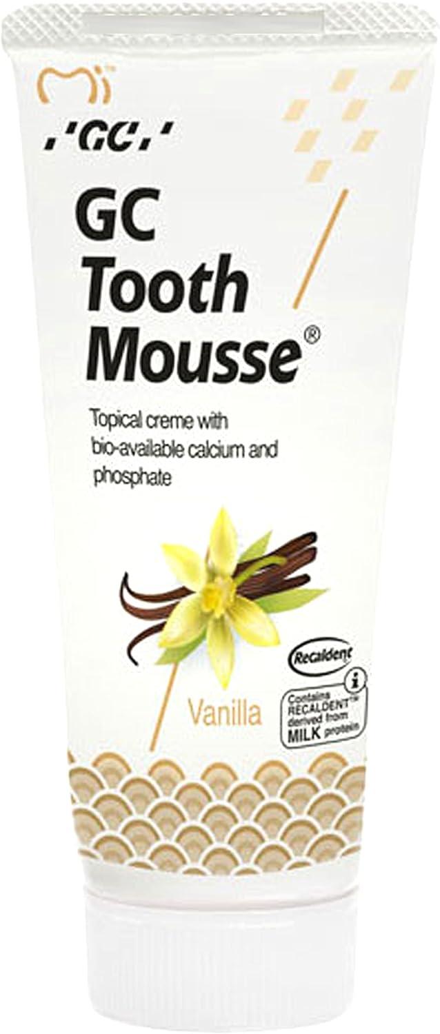 GC Tooth Mousse Vanilla 35ml - Pack of 1 | Dental Care - Vanilla Flavor ...