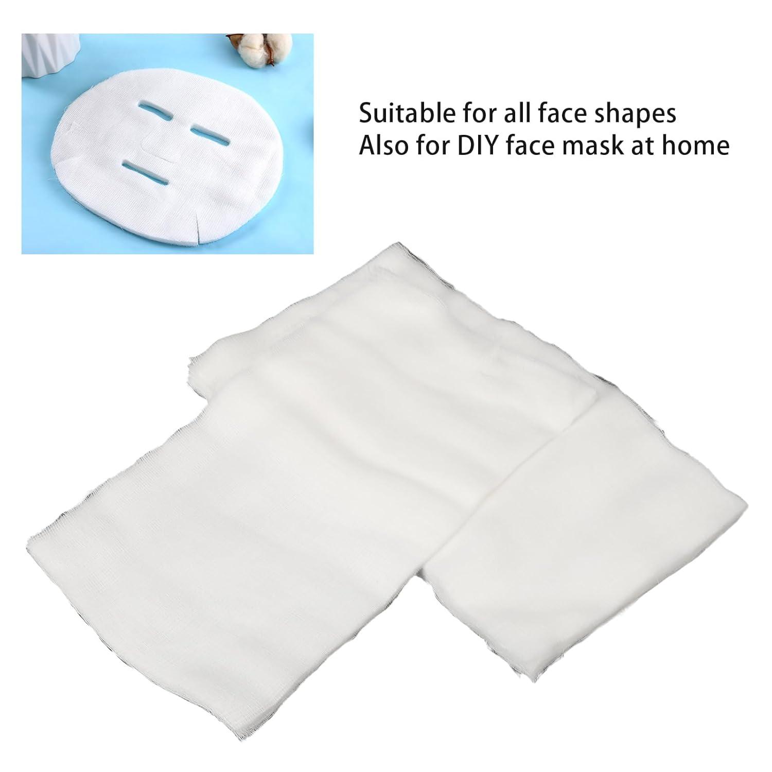 ZJchao Gauze Face Mask - 100pcs Disposable DIY Masks for Beauty Salon ...