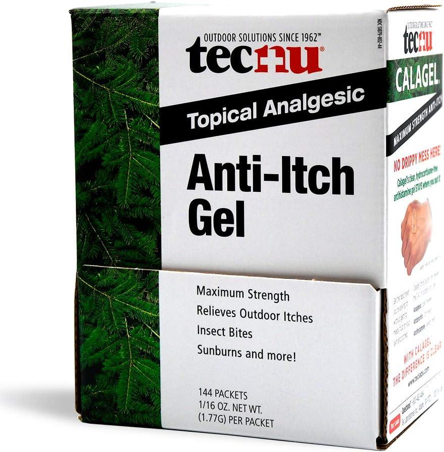 Calagel Tec Labs Tecnu Anti-Itch Gel - Maximum Strength Relief for ...
