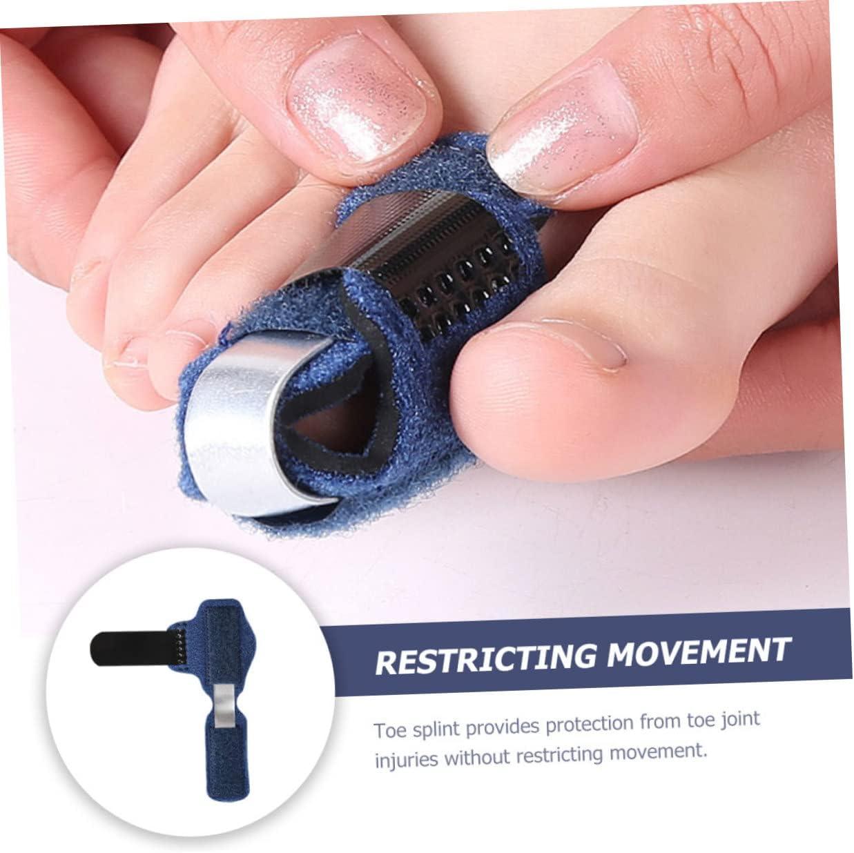 3pcs Healvian Toe & Finger Splint Set - Thumb & Big Toe Straightener ...