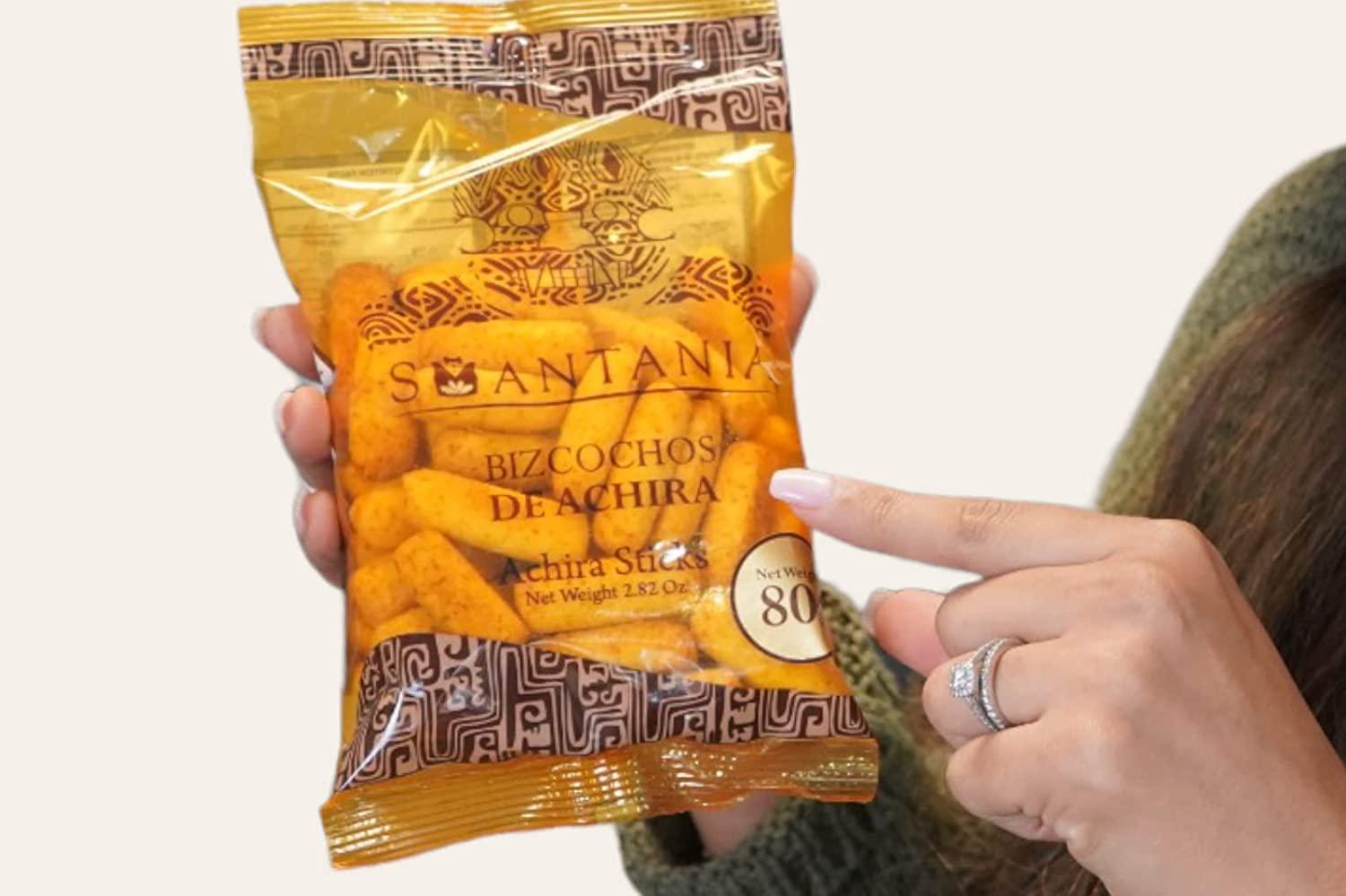 Achiras SMANTANIA Crunchy Cheese Breadstick Snack - Traditional ...