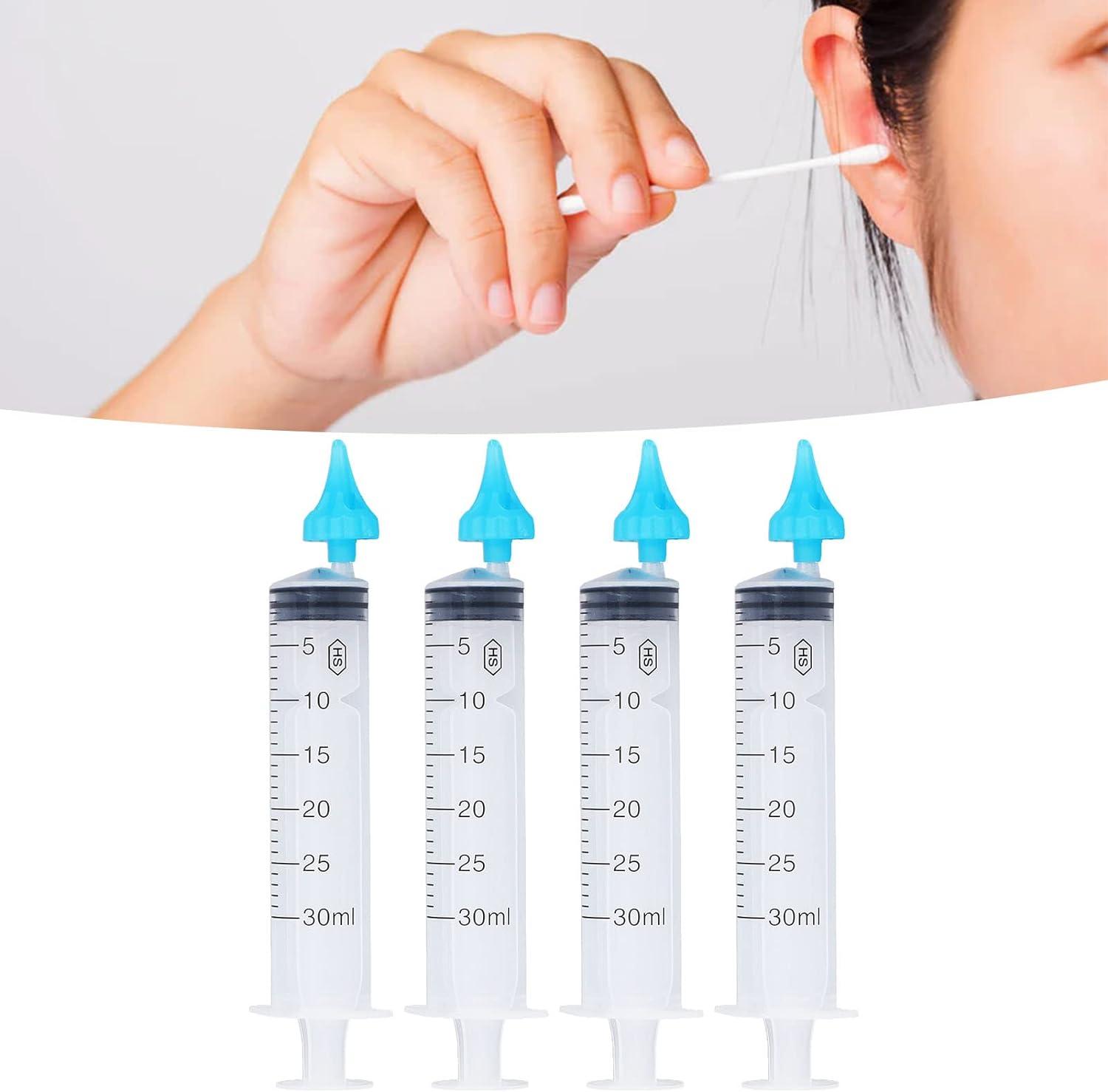 Ear Wax Syringe Flared Head for Ear Wax Removal - 20ml & 30ml Ear Wax ...