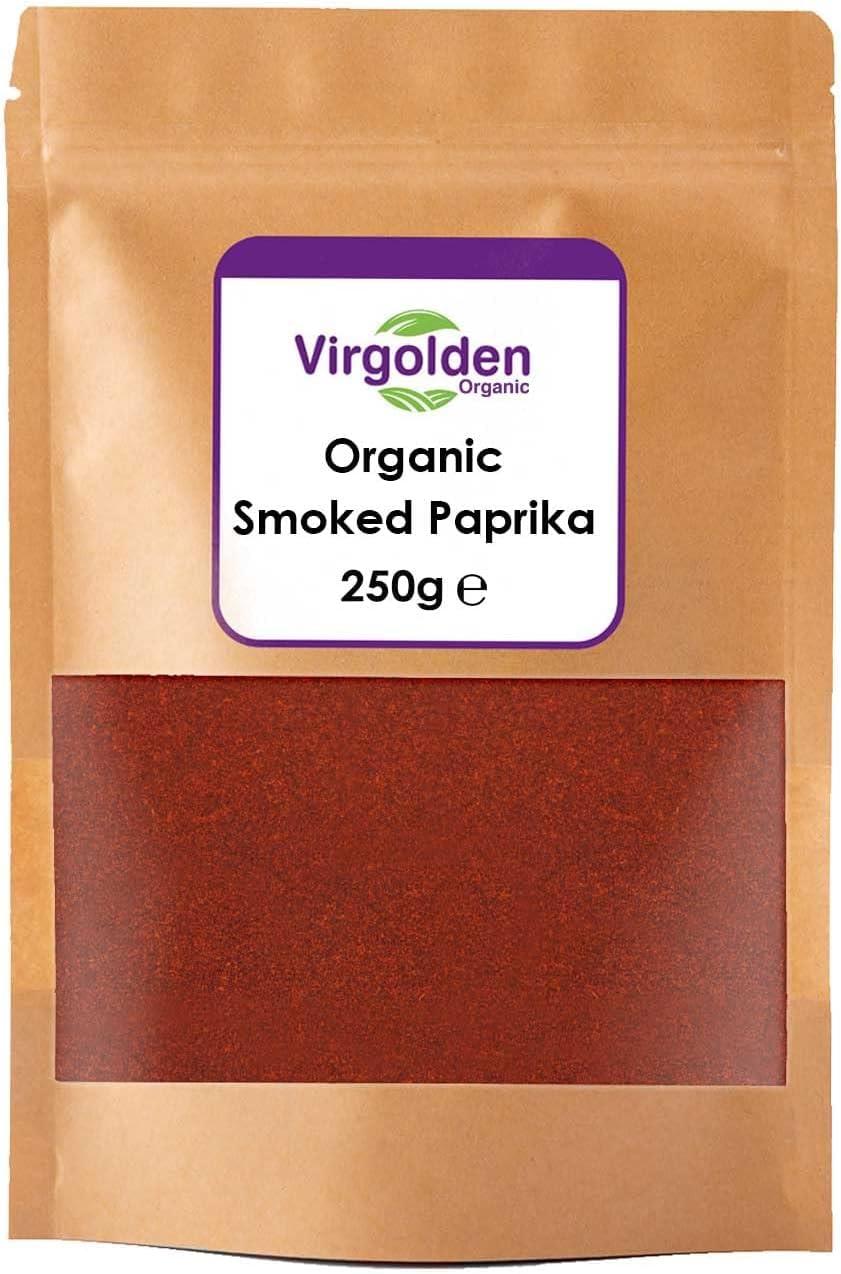 Organic Smoked Paprika Powder 250g - Virgolden Organic | Premium ...