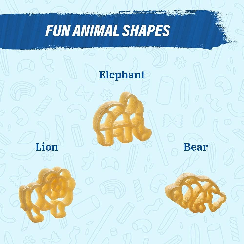 Chuster Animal Shaped Pasta Noodles - Kids Fun Zoo Animals Enriched ...