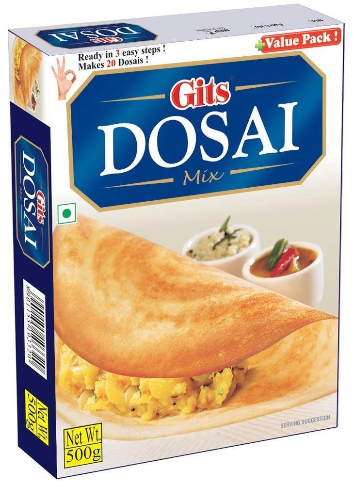 Gits Dosai Mix 500g - Authentic South Indian Ready-to-Cook Breakfast ...