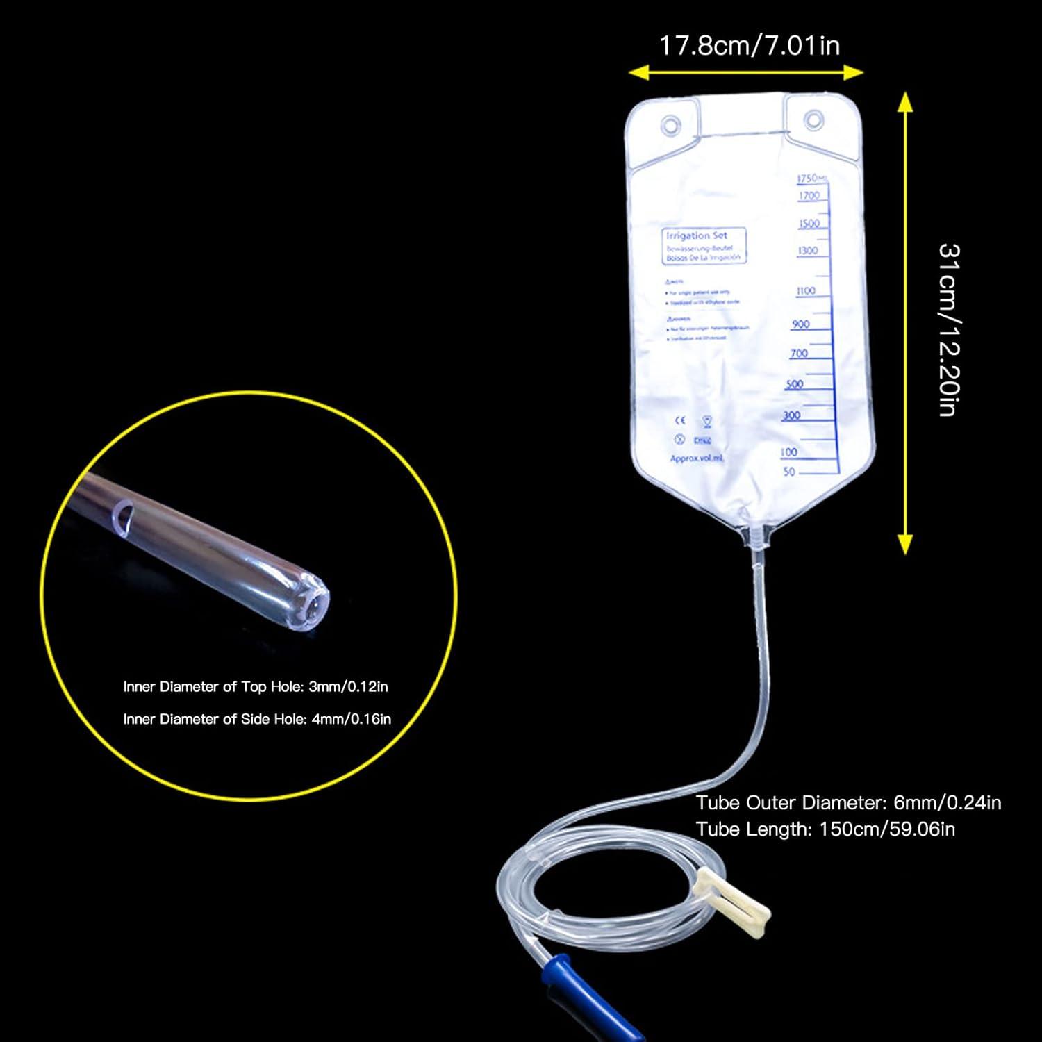 Colon Cleansing Kit - Non-Toxic Disposable Colon Irrigation 1750 ml for ...