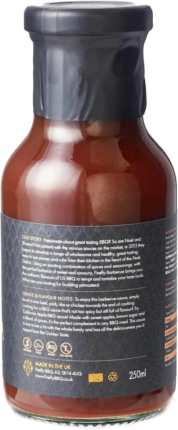 Firefly BBQ California Apple BBQ Sauce - Sweet Flavourful Bliss for ...