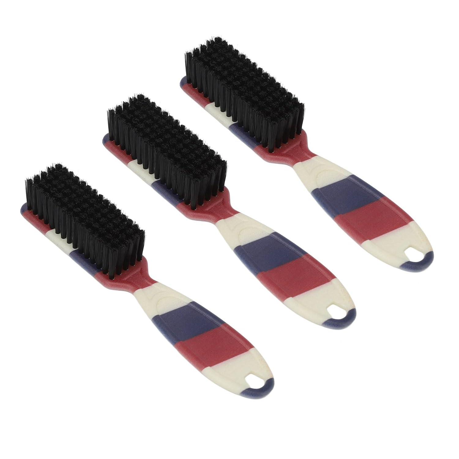 Beard Fade Brush 3 Pack | Soft Barber Fade Brushes for Salon Styling ...