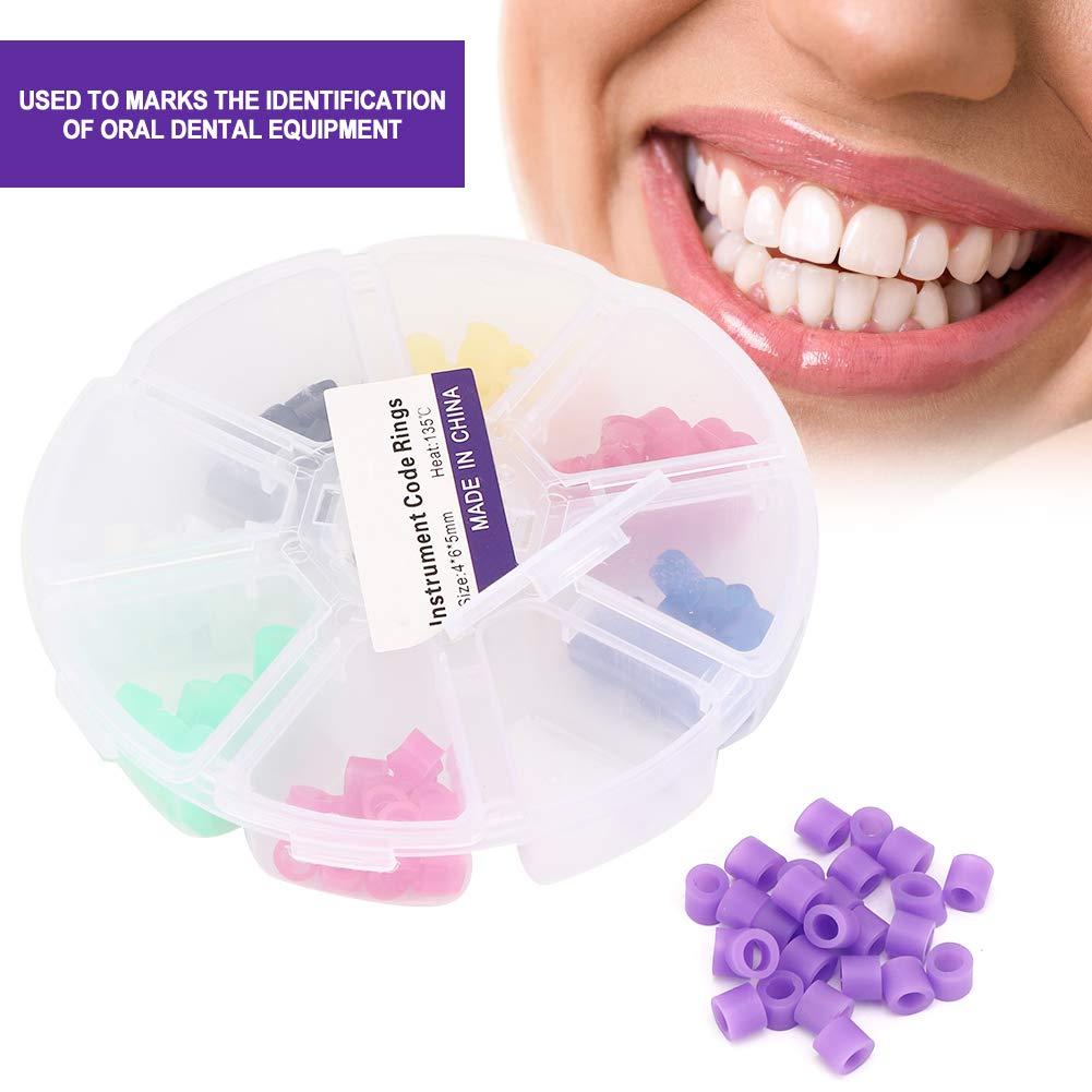 160 Pieces Tooth Color Code Rings - Autoclavable Orthodontic ...