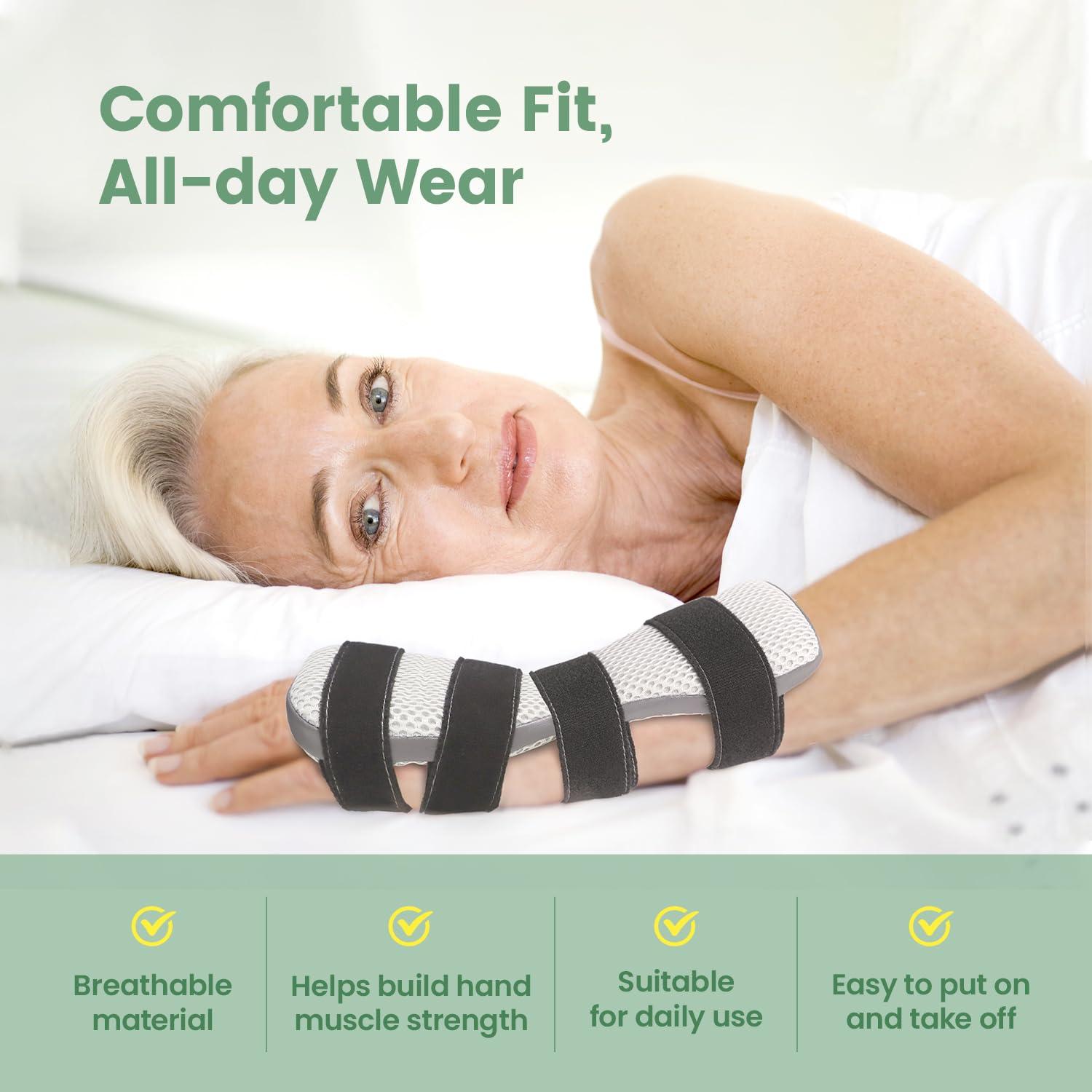 Radial Nerve Palsy Splint - Adjustable Wrist Drop Brace for Stroke ...