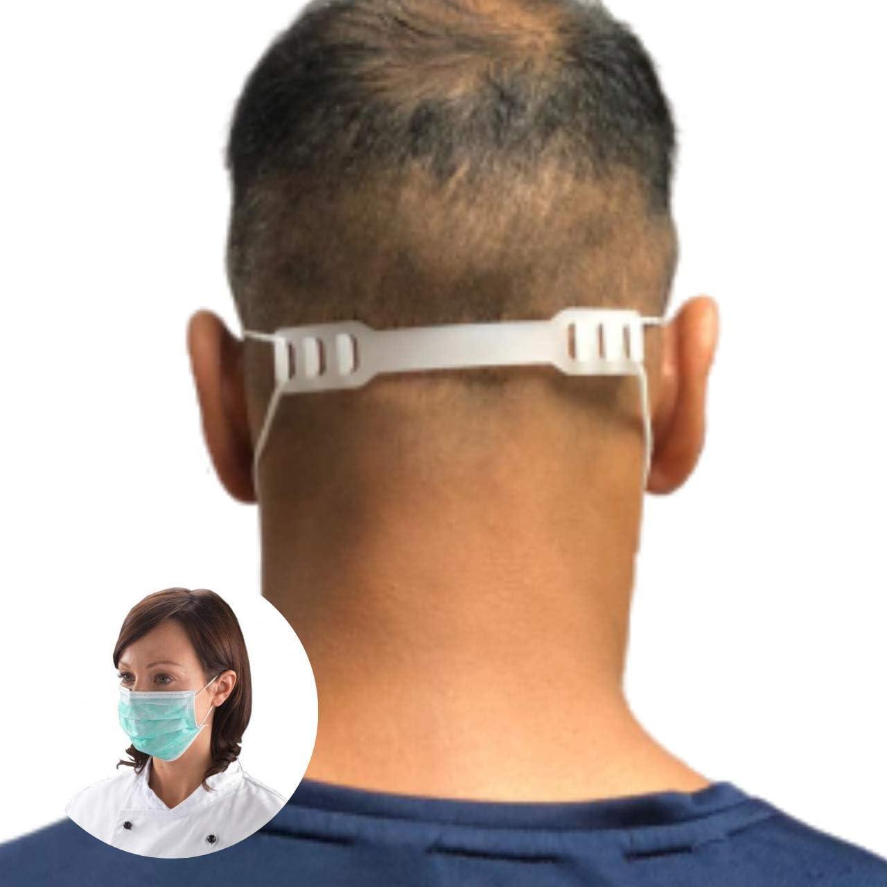Mask Strap Extender x5 GENERISE Face Mask Clips - Mask Hook Allows Ear ...