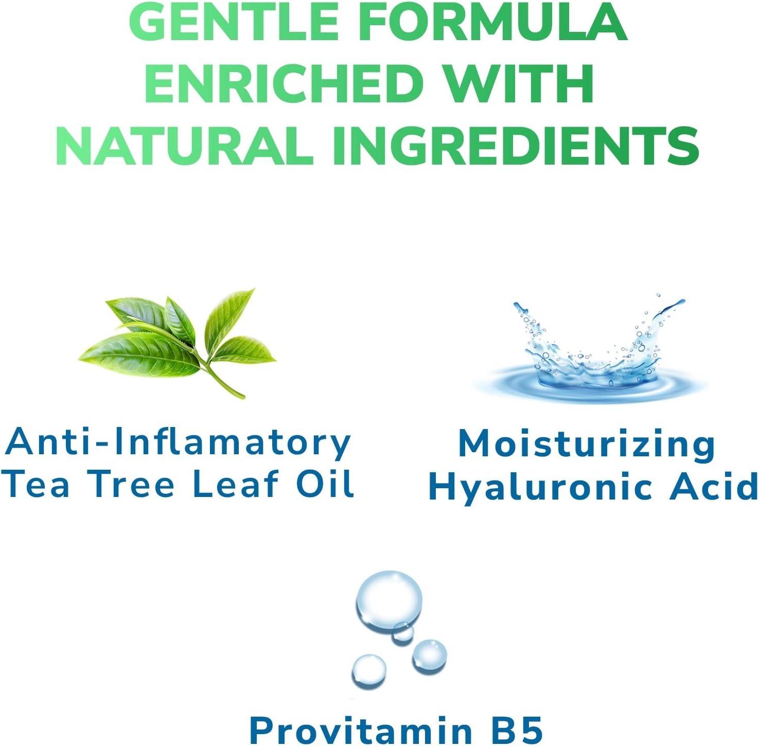 Optase Tea Tree Oil Eyelid Cleansing Gel - Daily Hygiene for Dry Eye ...