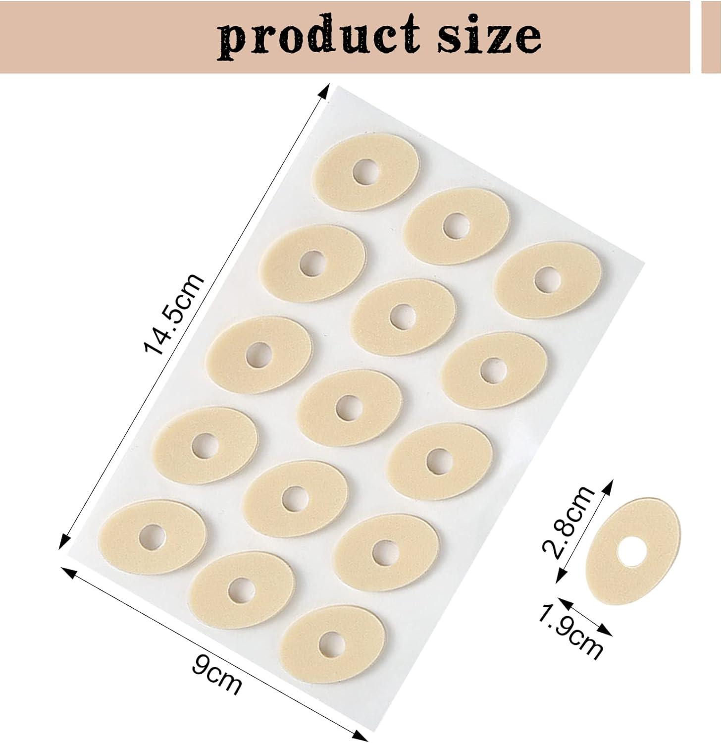 30pcs Soft Latex Foam Corn Pads for Feet - Self Adhesive Callus ...