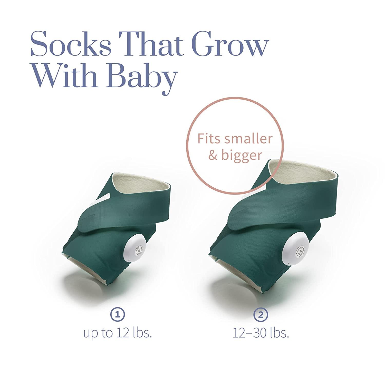 Owlet Accessory Fabric Sock for Smart Sock 3 Baby Monitor, Fits Babies ...