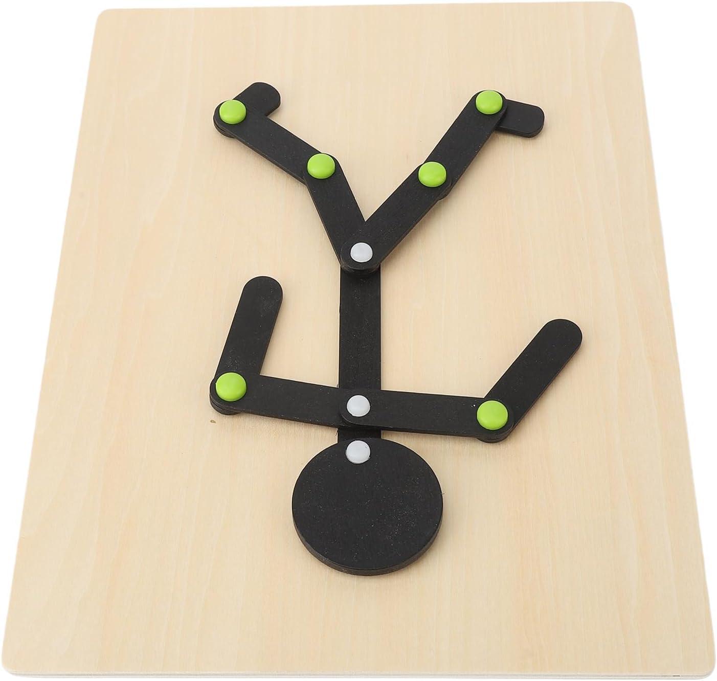 Buy Stick Man Puzzle Toy Wooden Toy with Movable Limbs & Smooth ...
