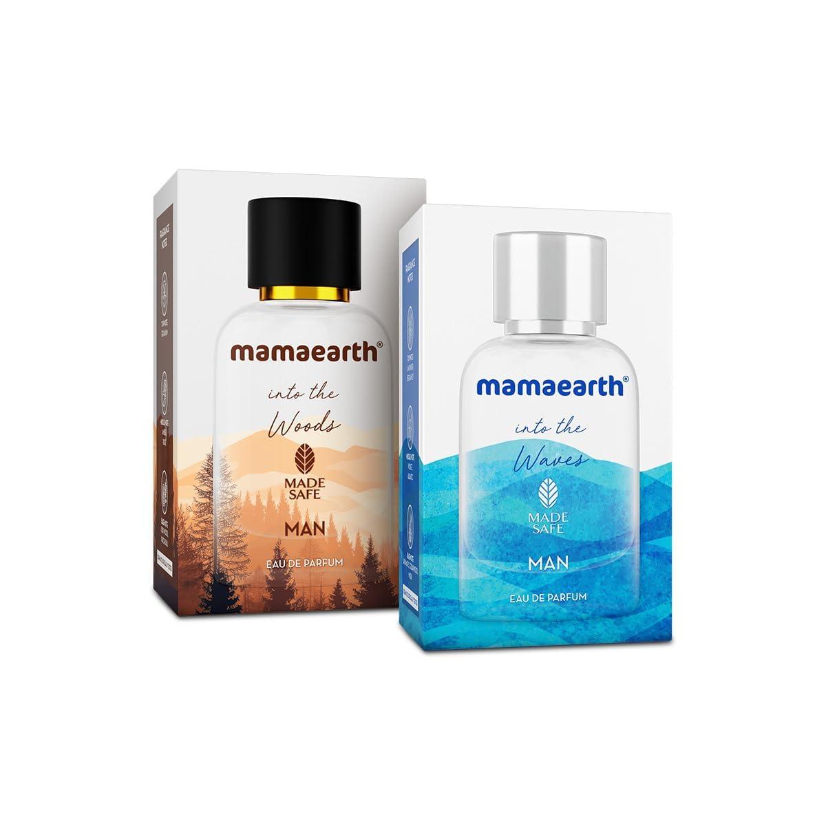Mama.earth Warm & Fresh Eau De Parfum Combo |Into the Woods Eau De ...