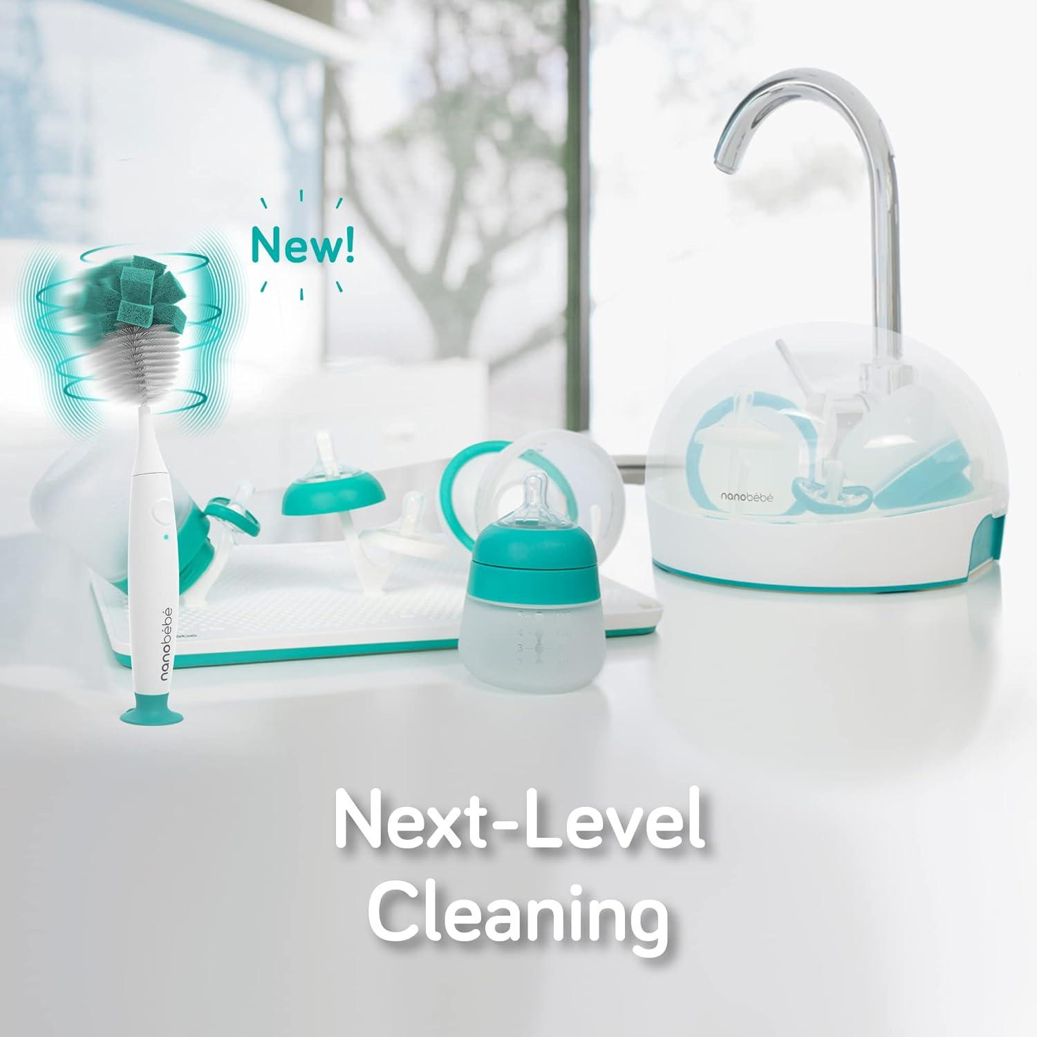 Nanob b Flexy Silicone Baby Bottle Anti-Colic Natural Feel Non ...
