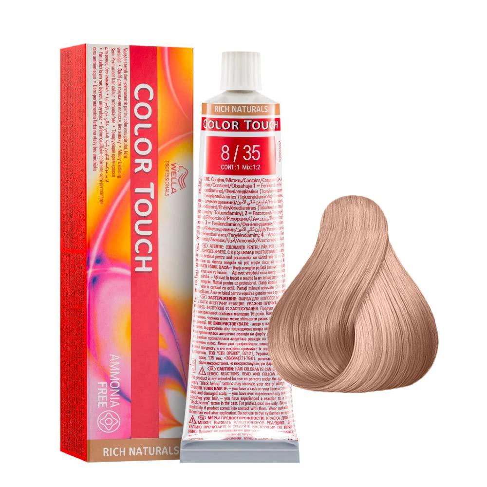 Wella Color Touch 8/35 - Shop Internationally for Vibrant Hair Color ...