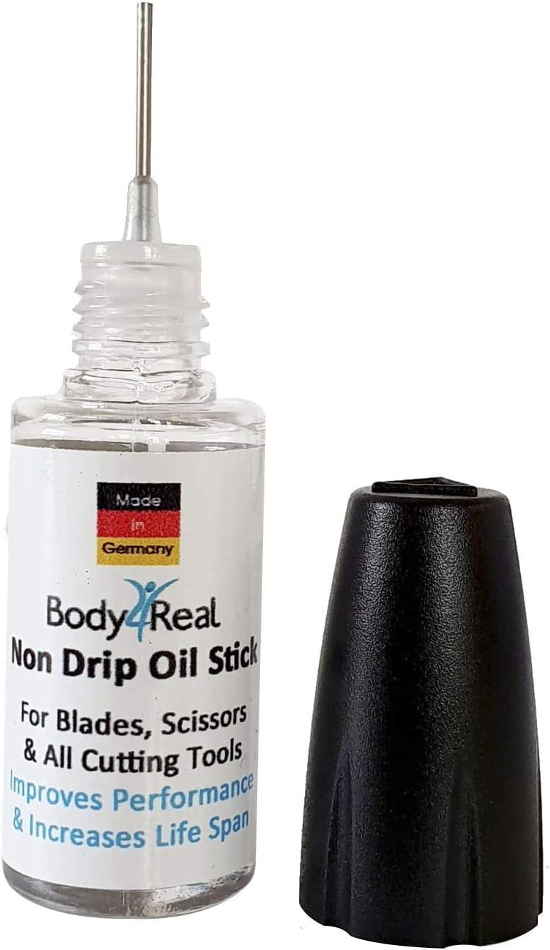 Body4Real Non-Drip Stick Oil Pen - 10ml Lubricant for Clippers, Shavers ...