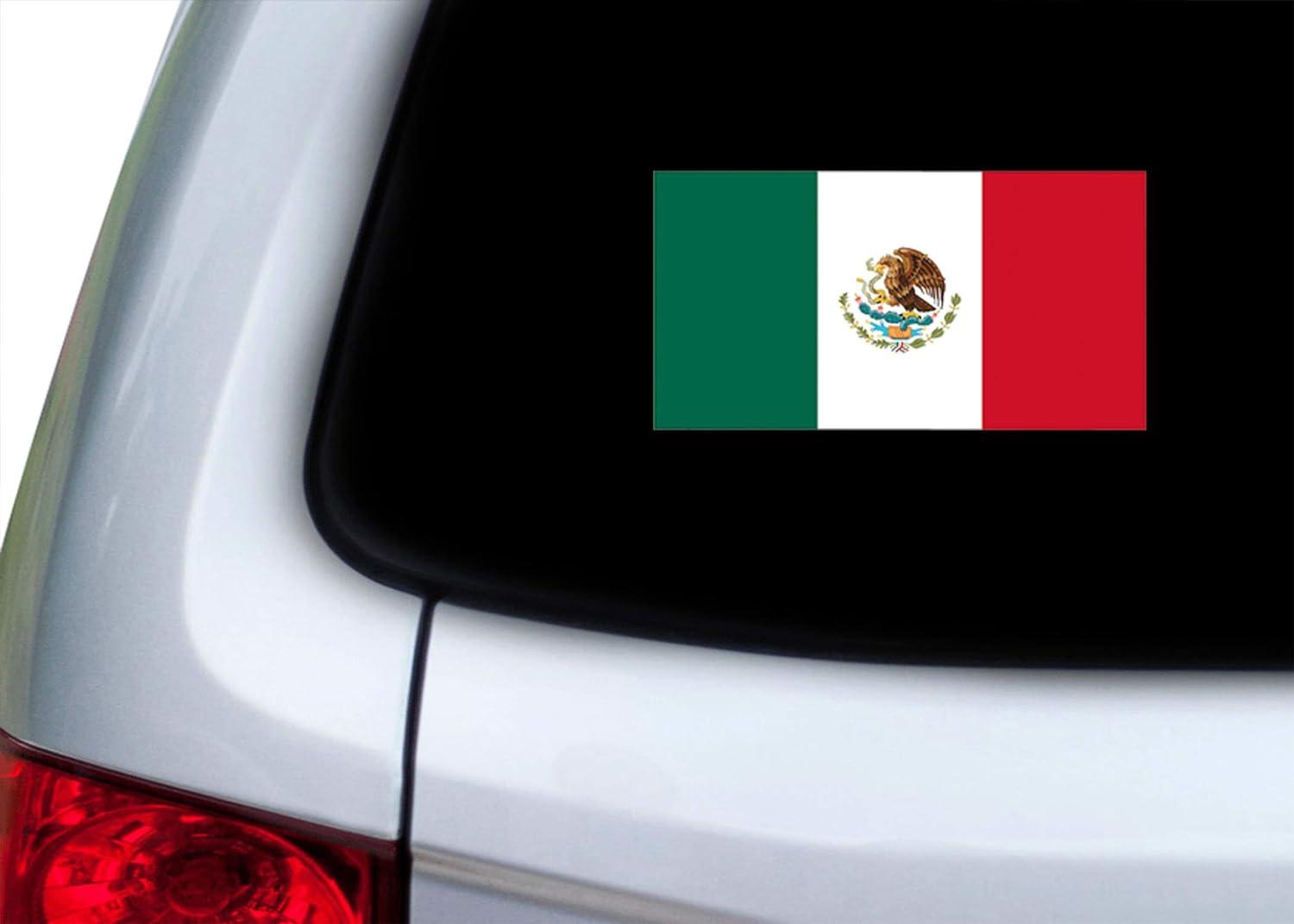 Rogue River Tactical Mexico Mexican Flag Car Decal Window Bumper ...