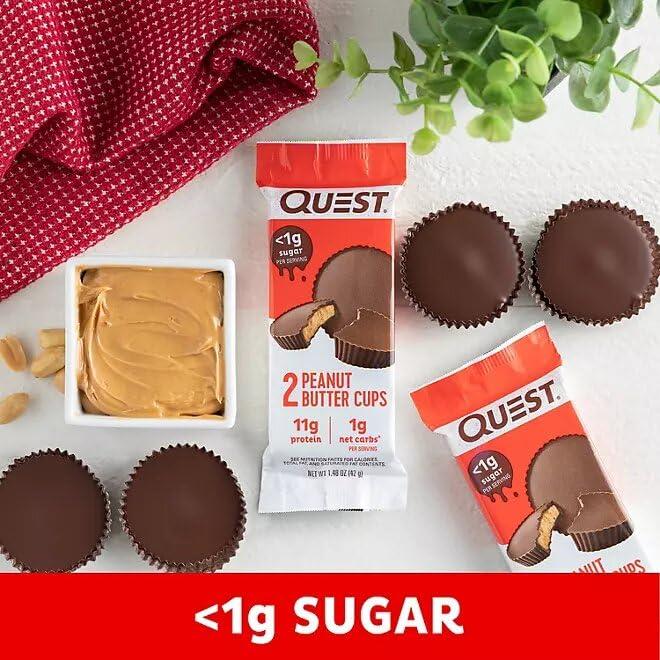 Buy Quest Nutrition Peanut Butter Cups - Vegan Low-Carb 28 ct. | Best ...