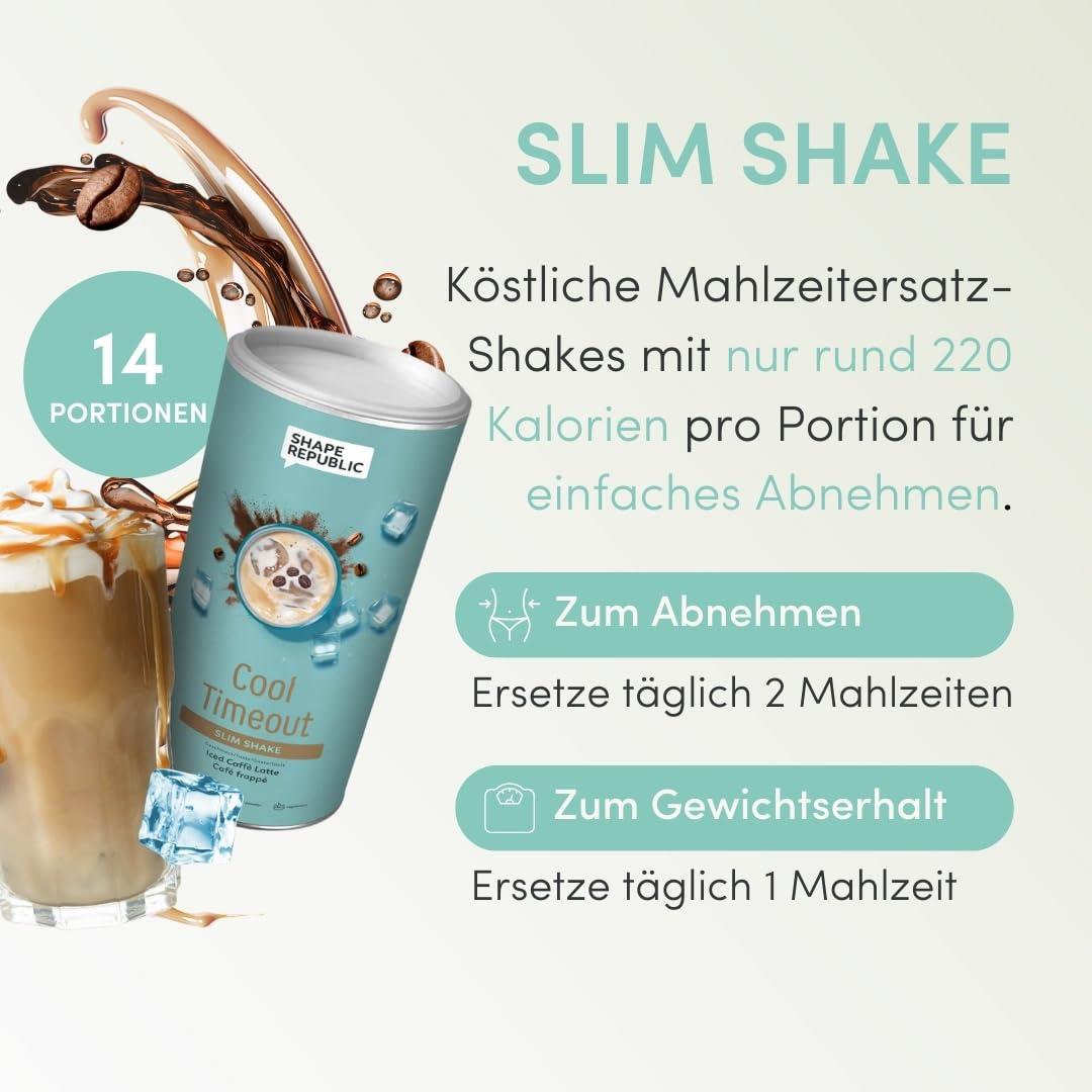 Shape Republic Hazelnut Cream Shake Meal Set - 24 Vitamins & Minerals - Weight Loss Protein ...