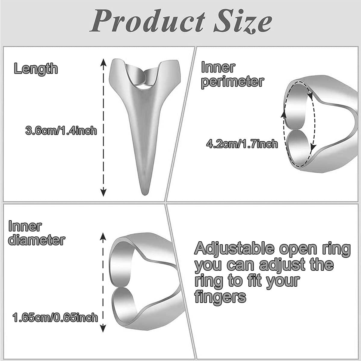 30-Piece Hair Parting Tool Finger Rings for Easy Braiding - Pinky Hair ...