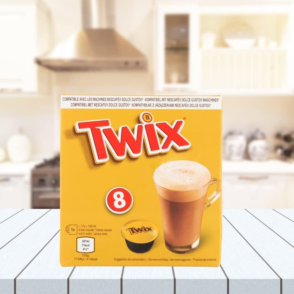 Buy Mars Twix & Snickers Hot Chocolate Capsules for Dolce Gusto - 24 Capsules | International ...