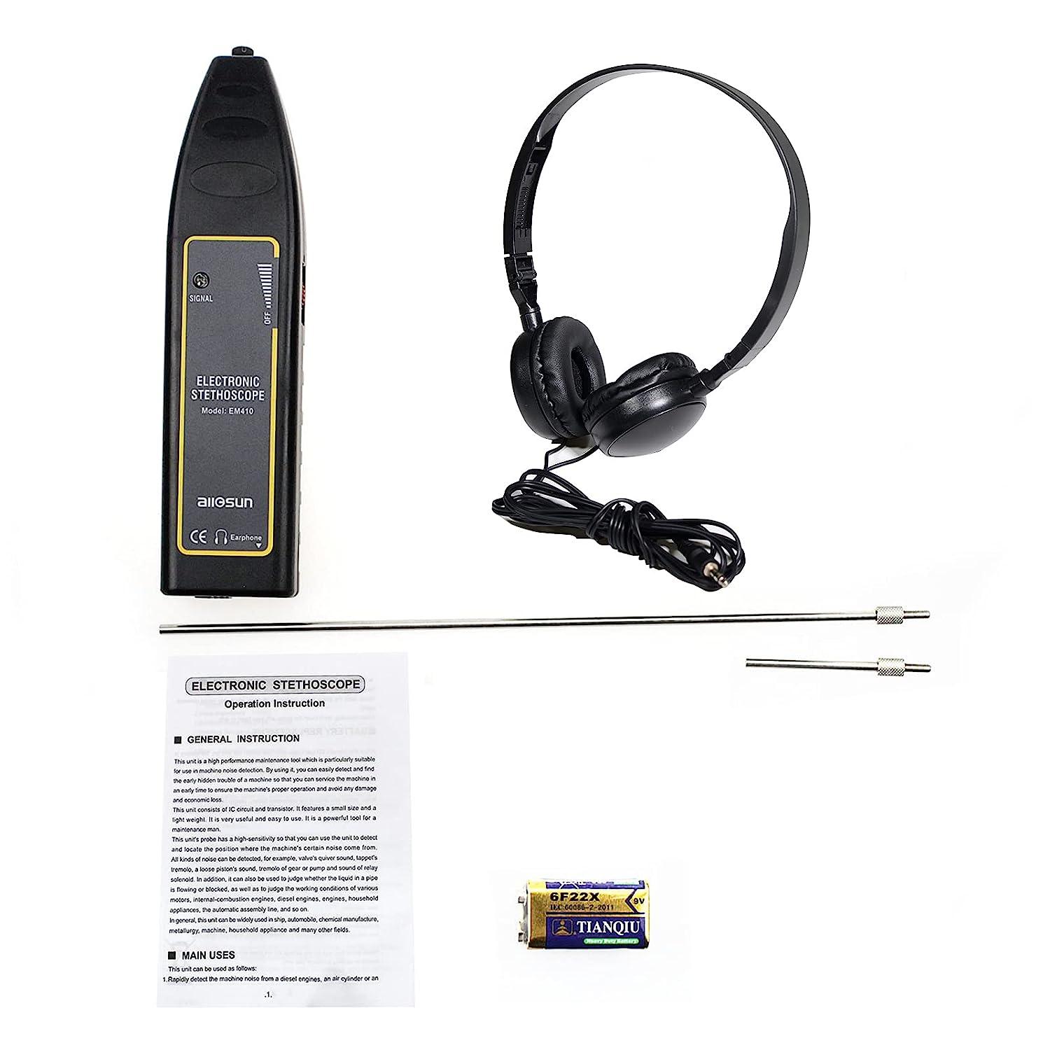 allsun Ultrasonic Air Leak Detector | Automotive Listening Device ...