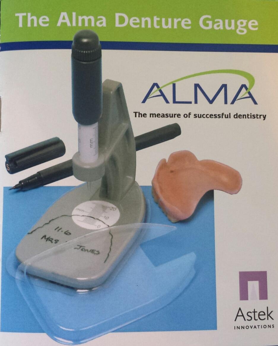 Alma Denture Gauge - Precision Dental Tool for Accurate Measurements ...