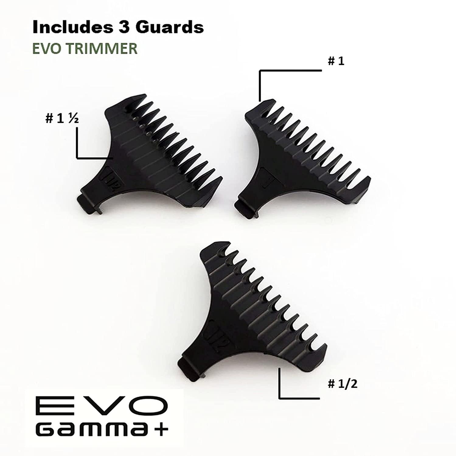 GAMMA+ Evo Magnetic Motor Cordless Hair Trimmer with Customized Lids ...
