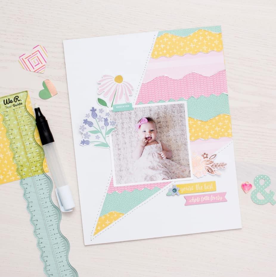 We R Memory Keepers Tear Rulers - Perfect for Clean and Precise Paper ...