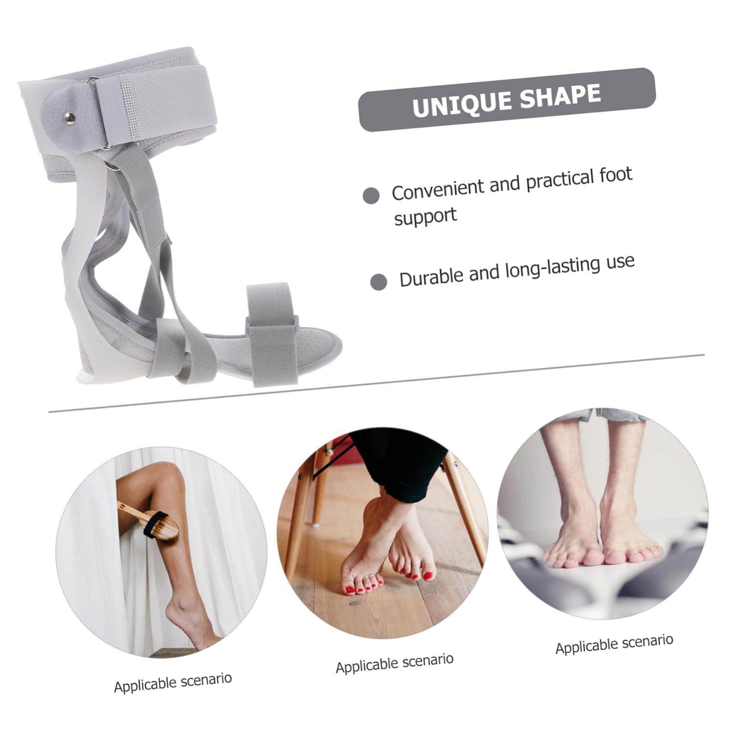 Foot Immobilizer Varus Orthotics Brace | AFO Splint Support for Men & Kids - Drop Foot ...