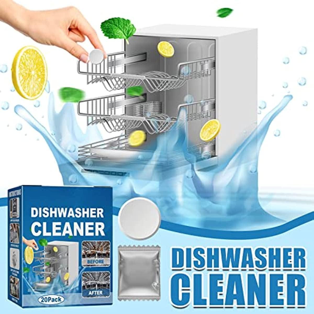 Dishwasher Tablets Dishwasher Cleaning Tablets Removes Limescale Build Up Deep Cleaning Descaler ...