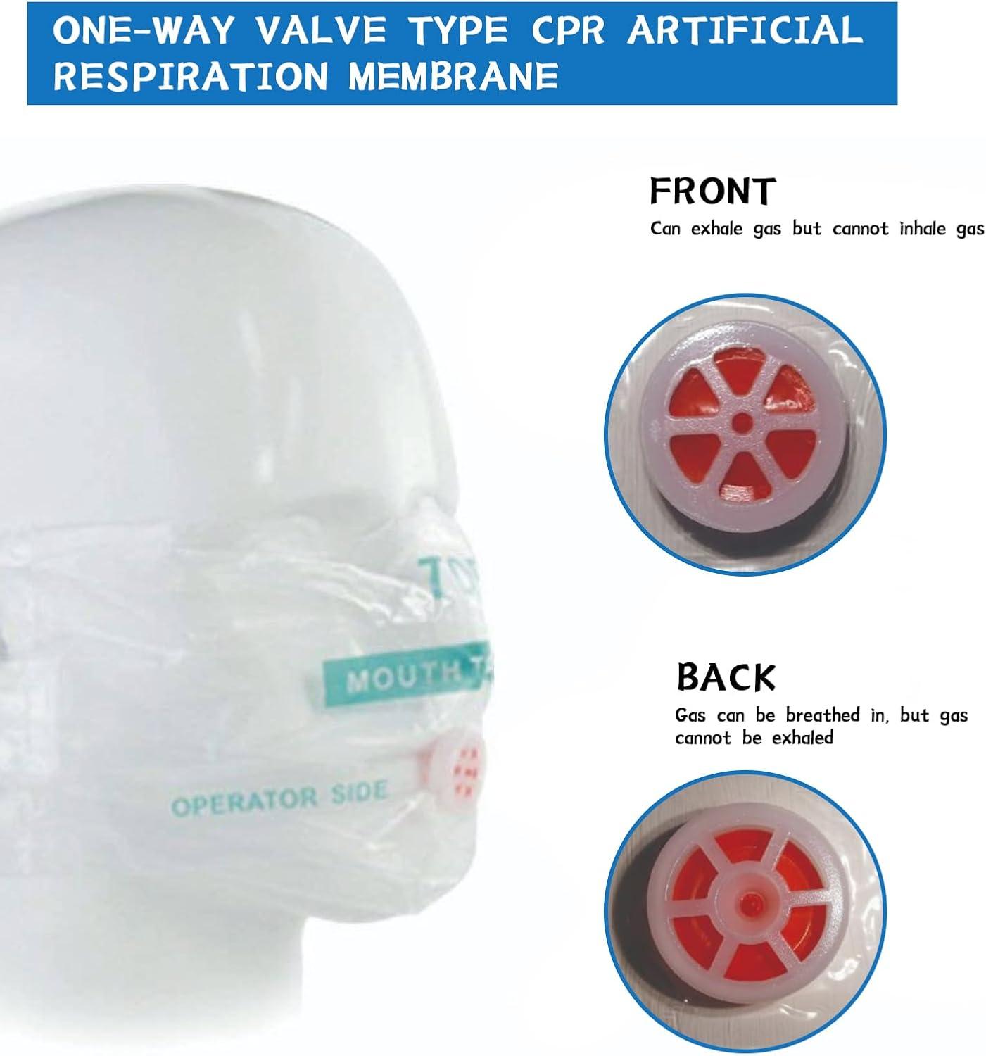 Buy Lithyc 8 Pack Breathing Protection Masks - Ideal for CPR Training ...