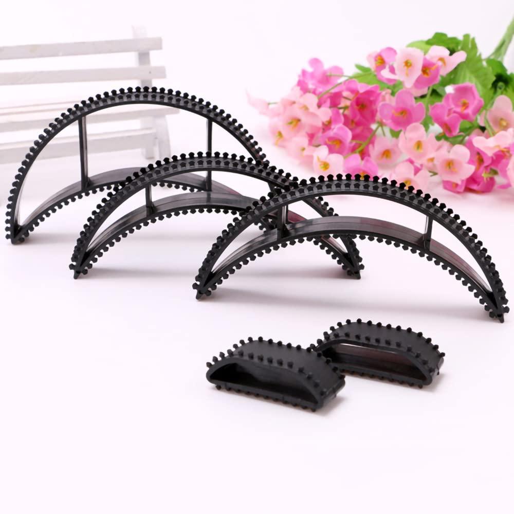 Chaungfu Big Bumpits Happie Hair Volumizing Inserts Set (Black) - 5 ...