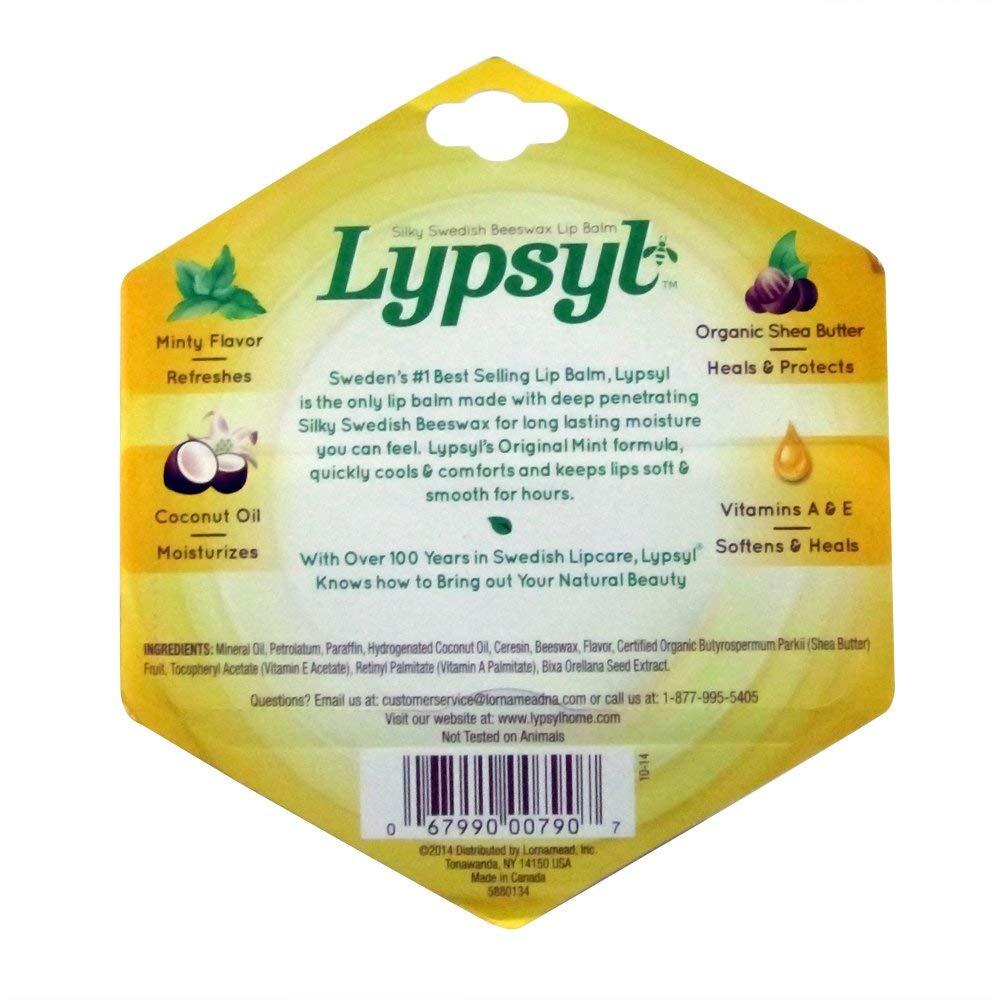 LypSyl Intense Protection Original Mint Lip Balm 0.10oz (Pack of 11 ...