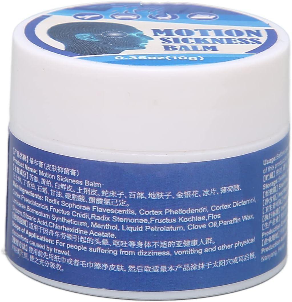 Travel Dizziness Relief Cream - Natural Motion Sickness Relief for ...
